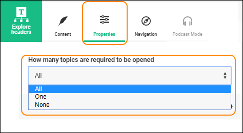 The "Explore headers" Template – Learnify
