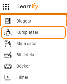 Studie-/Kursplatser (Listvy) – Learnify