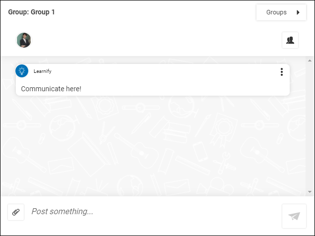 Group Chat - Create and manage – Learnify