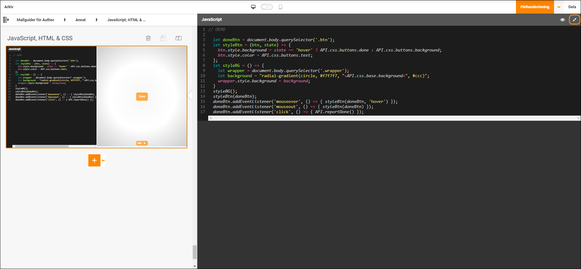 The Javascript Html And Css Template Learnify