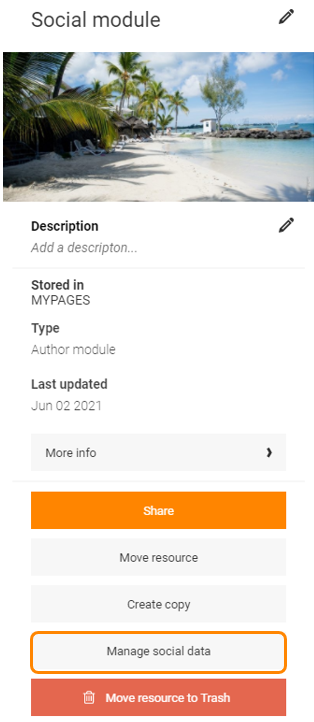 Manage social data – Learnify