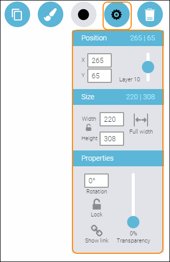 Settings for your object – Learnify