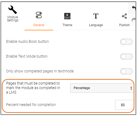 How to use x% completion feature – Learnify